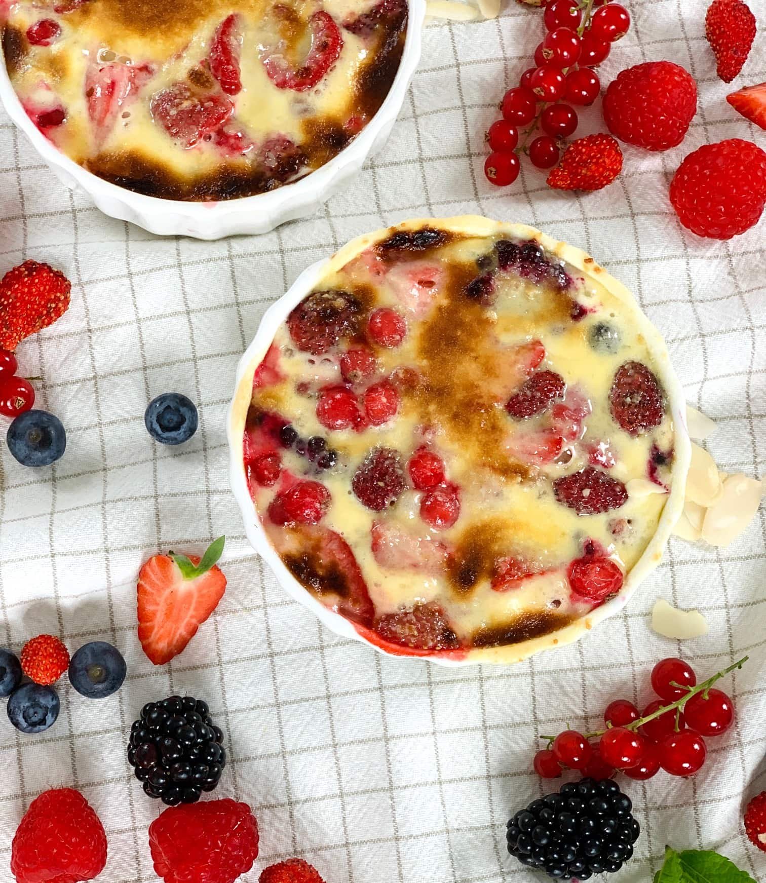 Red Fruit Gratin - A Dessert from My Childhood - foodydelice.com